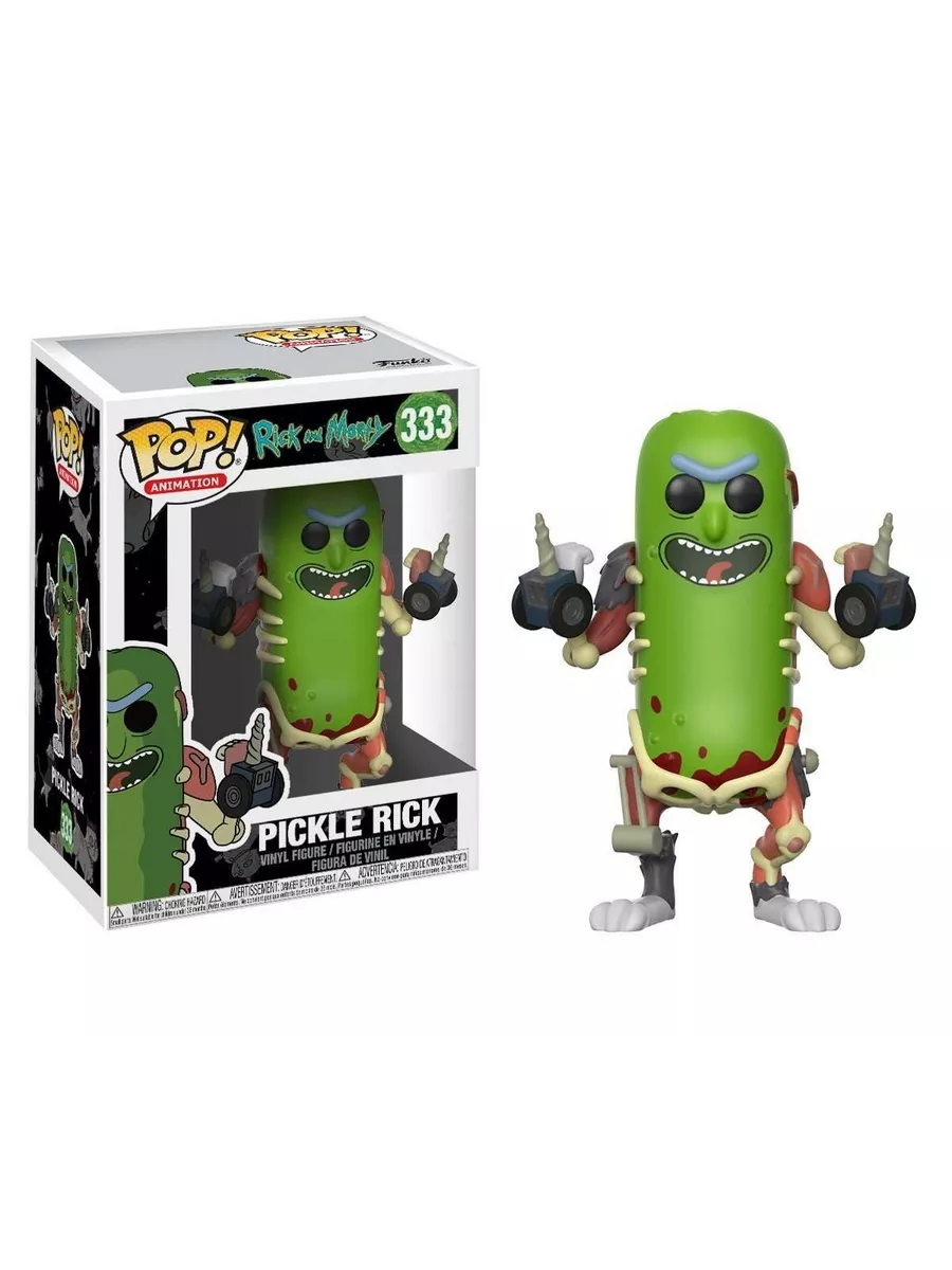 Funko POP Rick Morty Pickle Rick 333 27854 Funko 223057700 Wildberries