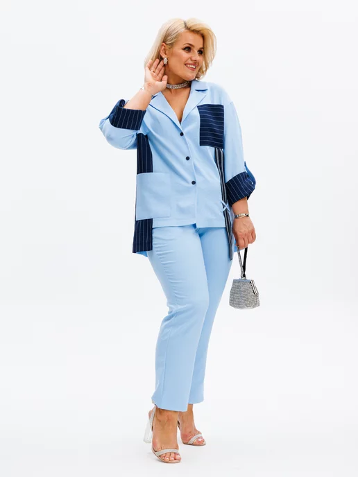 Костюм двойка брючный с рубашкой Kov@levich