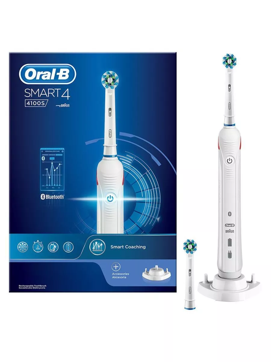 Oral B Smart 4 4100 Sensitive Oral 228667076 Wildberries